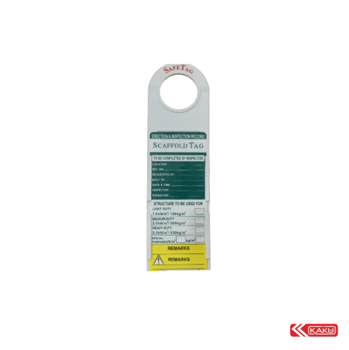 Best Scaffold Tag and Holder | No.1 Safety Choice for Scaffolds