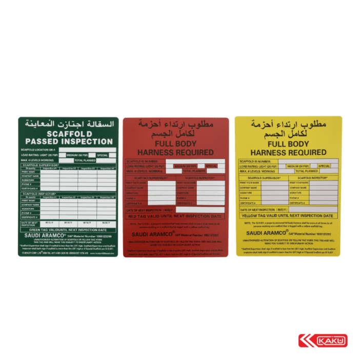 5 Key Benefits of the Aramco Tag for Scaffold Safety