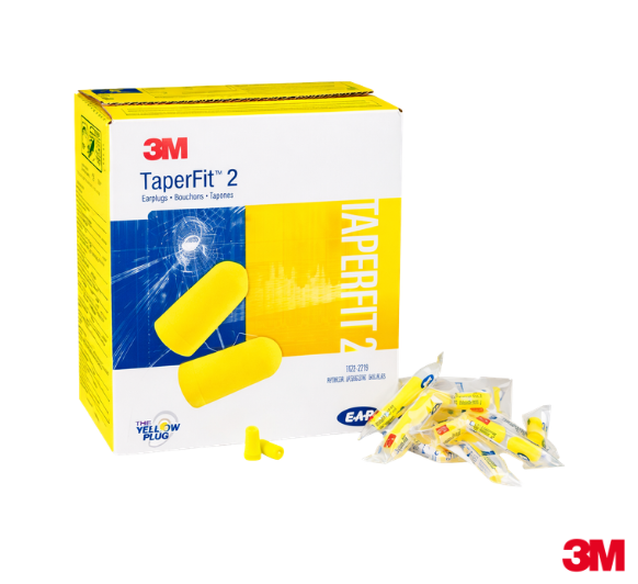 3M TaperFit Uncorded Earplugs Comfortable Hearing Protection
